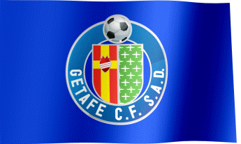 Getafe CF Flag GIF (Bandera Getafe CF) - All Waving Flags