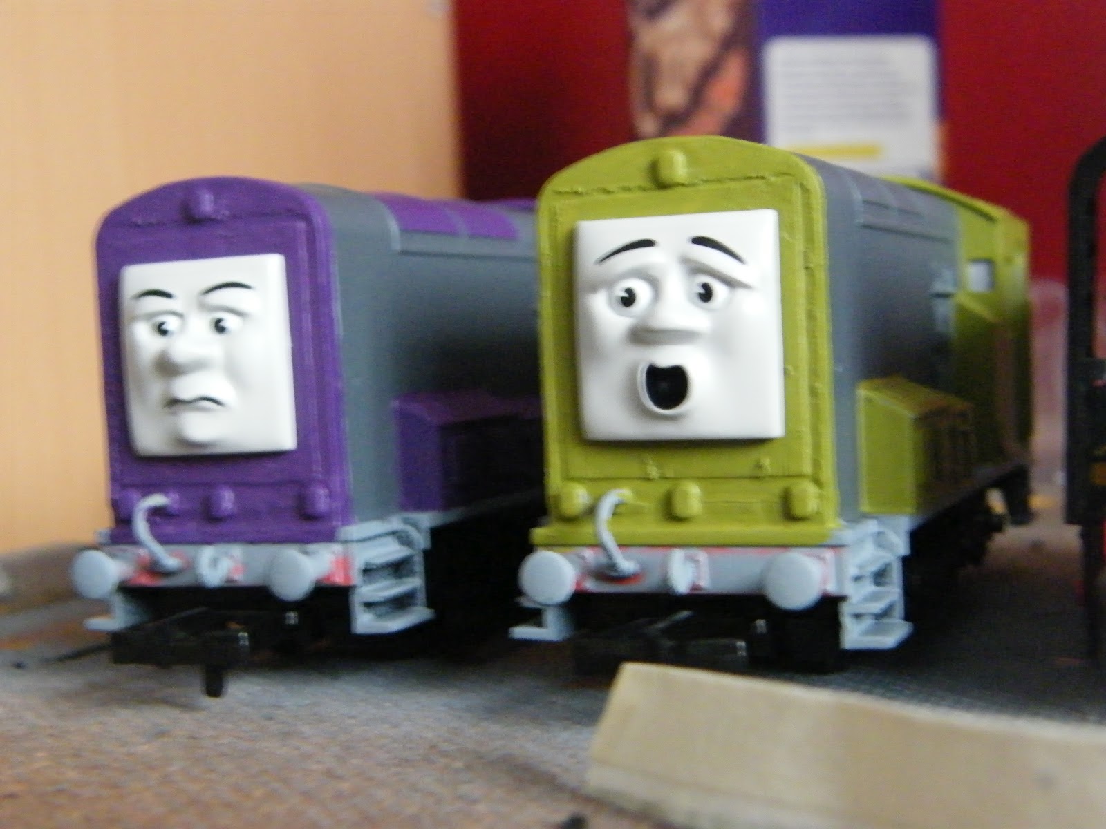 The World of Thomas The Tank Engine Modelling: Splatter & Dodge Project ...