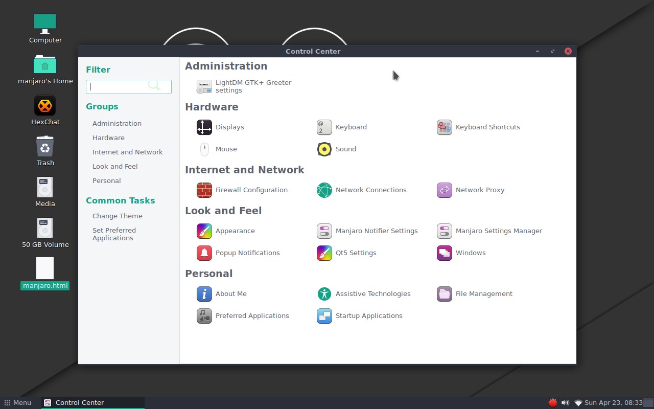 Manjaro MATE 17.0 screenshots - DistroScreens