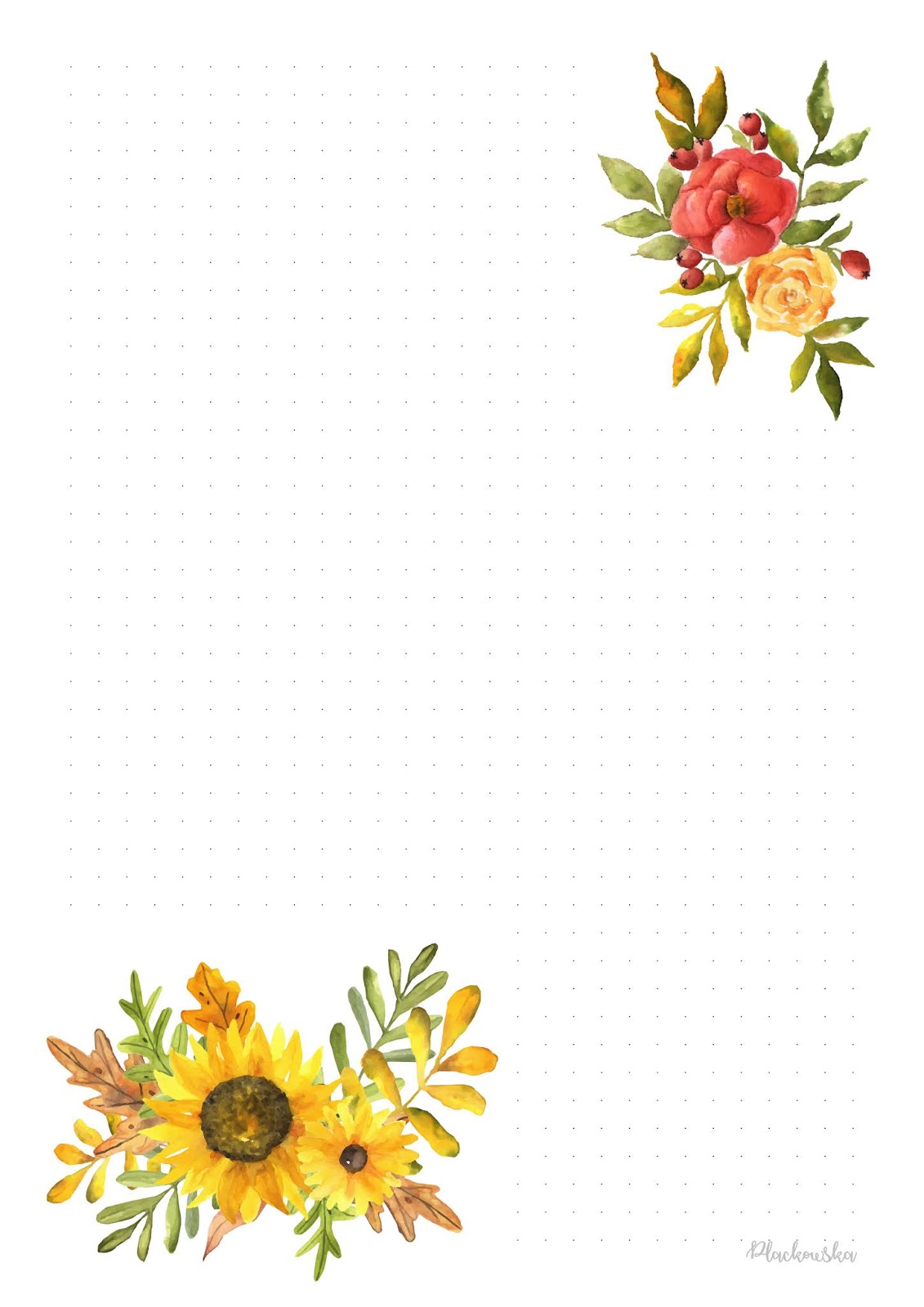 Darmowa Jesienna PAPETERIA! - Notes - do pobrania - Planery Plackowskiej