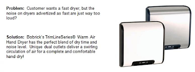 CNA Specialties: Quiet electric hand dryers make sense!