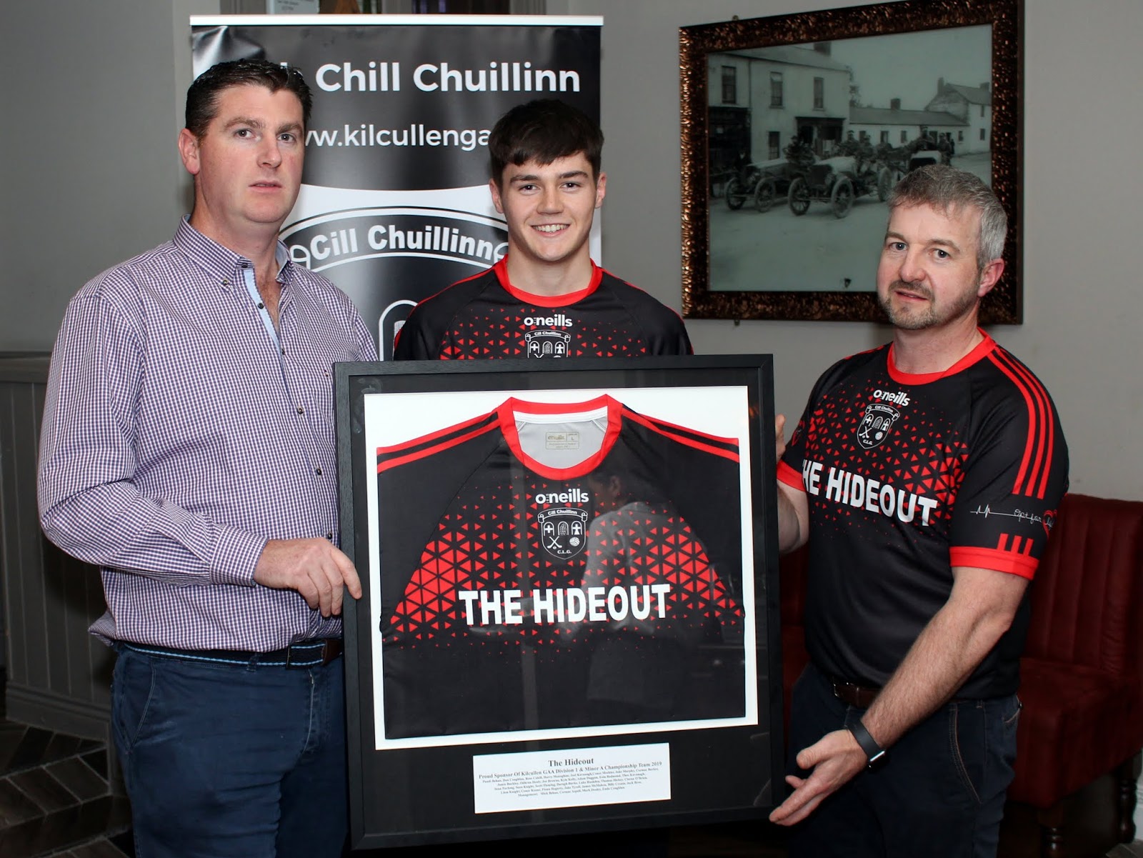 Kilcullen Diary: Hideout sponsors GAA team kit