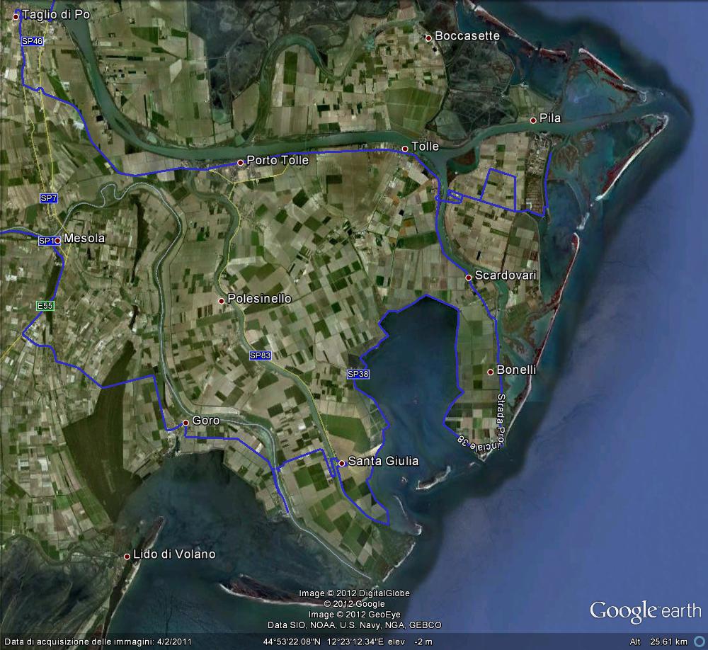 ...impressioni...espressioni...: un Po di foce