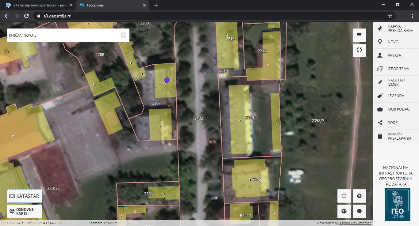 Pretražite elektronski katastar nepokretnosti Republike Srbije - ★★ Fog ...