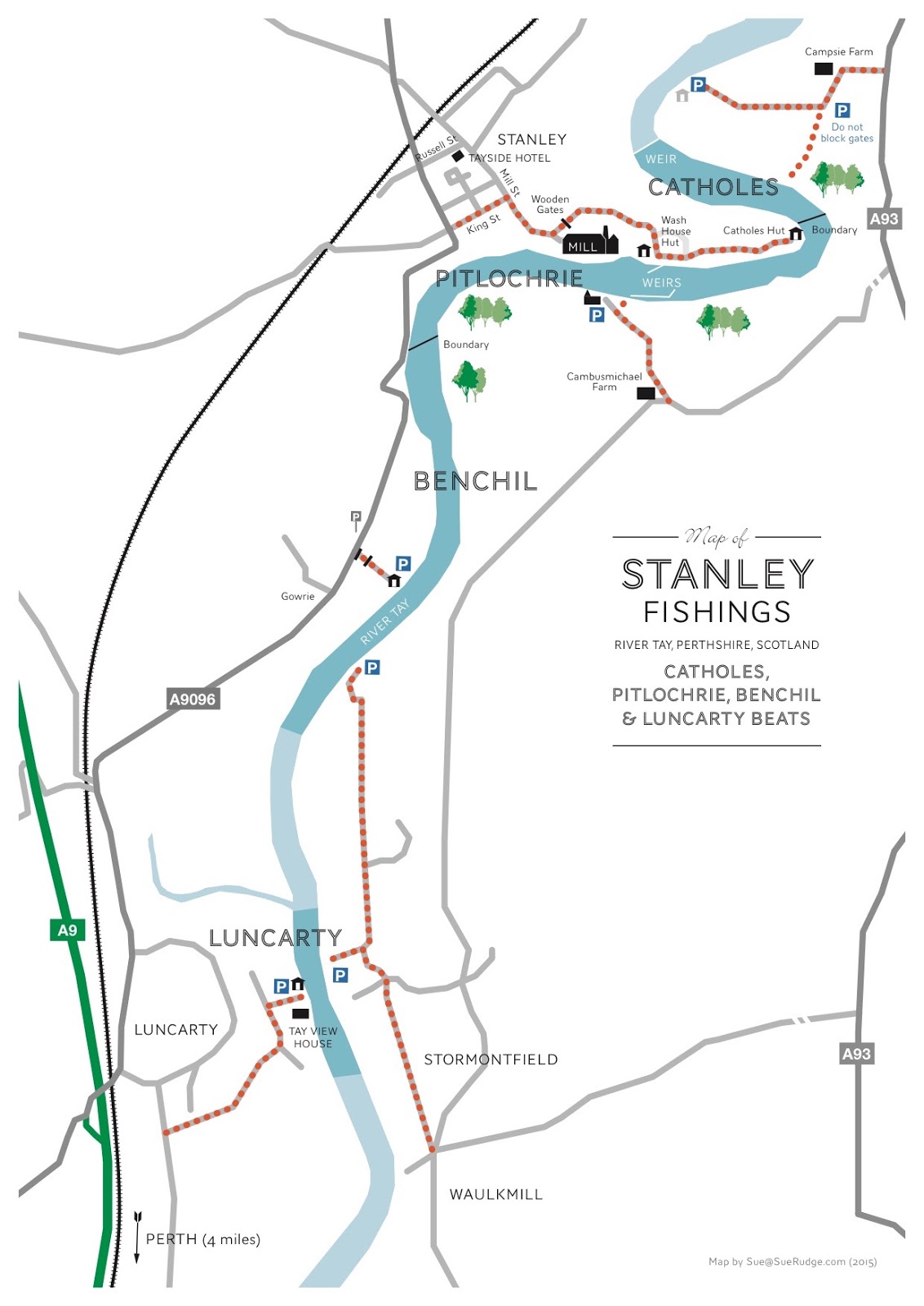 Stanley Beats River Tay : April 2017
