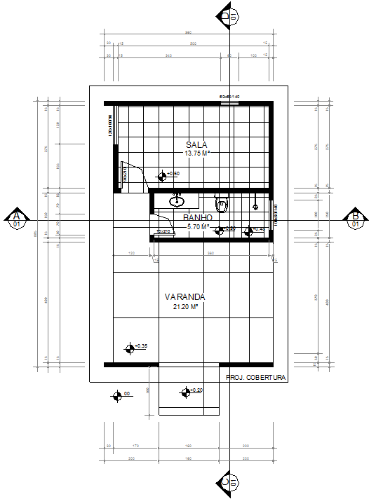 Projeto Arquitetônico: Cortes + download de blocos para cortes | Manual ...