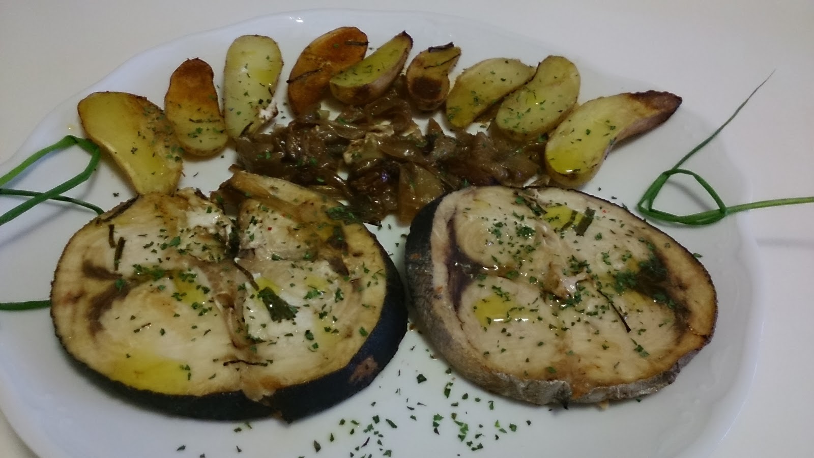 Fácil y Sano : Pez Espada o Emperador al Horno