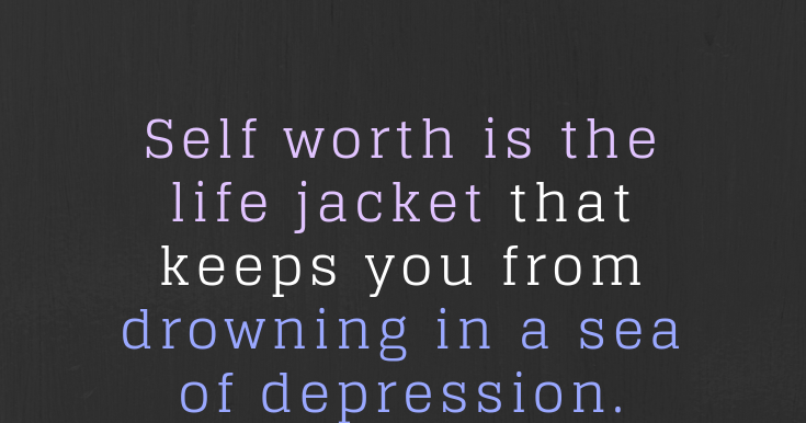 Many Motivational Quotes: Know your self worth and stay afloat.