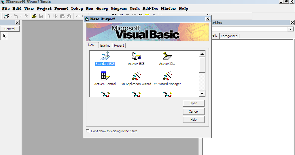 Membuat program absensi di Visual Basic 6.0