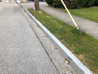 The South Fraser Blog: What’s with the grey curb paint? A quick primer