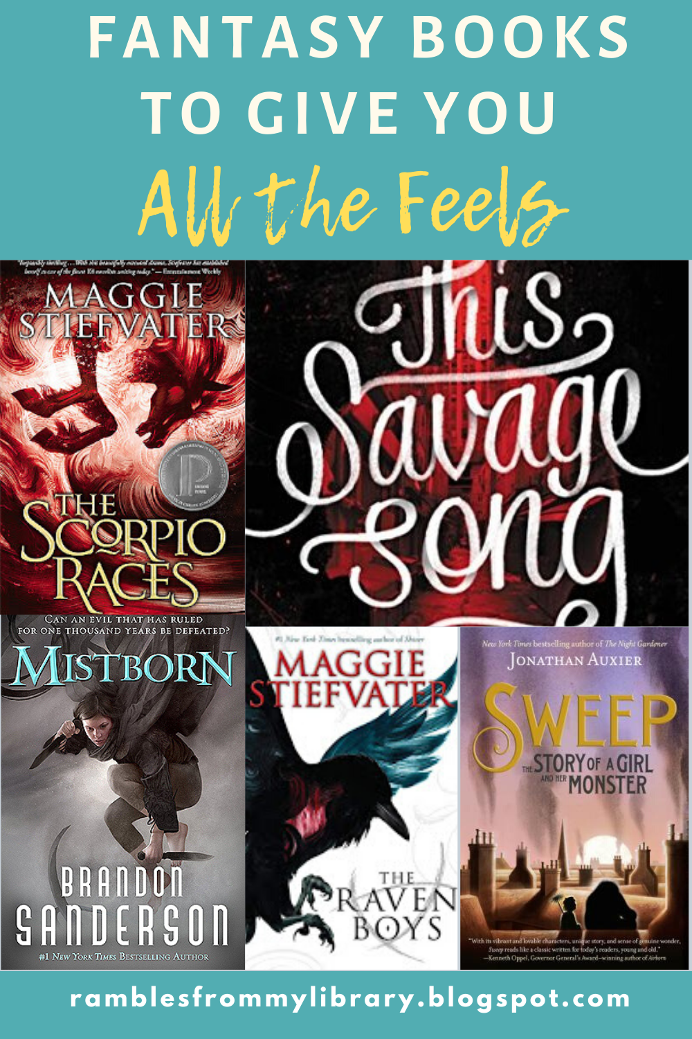 Rambles from My Library: Top Ten Tuesday: Fantasy Books That Give Me ...