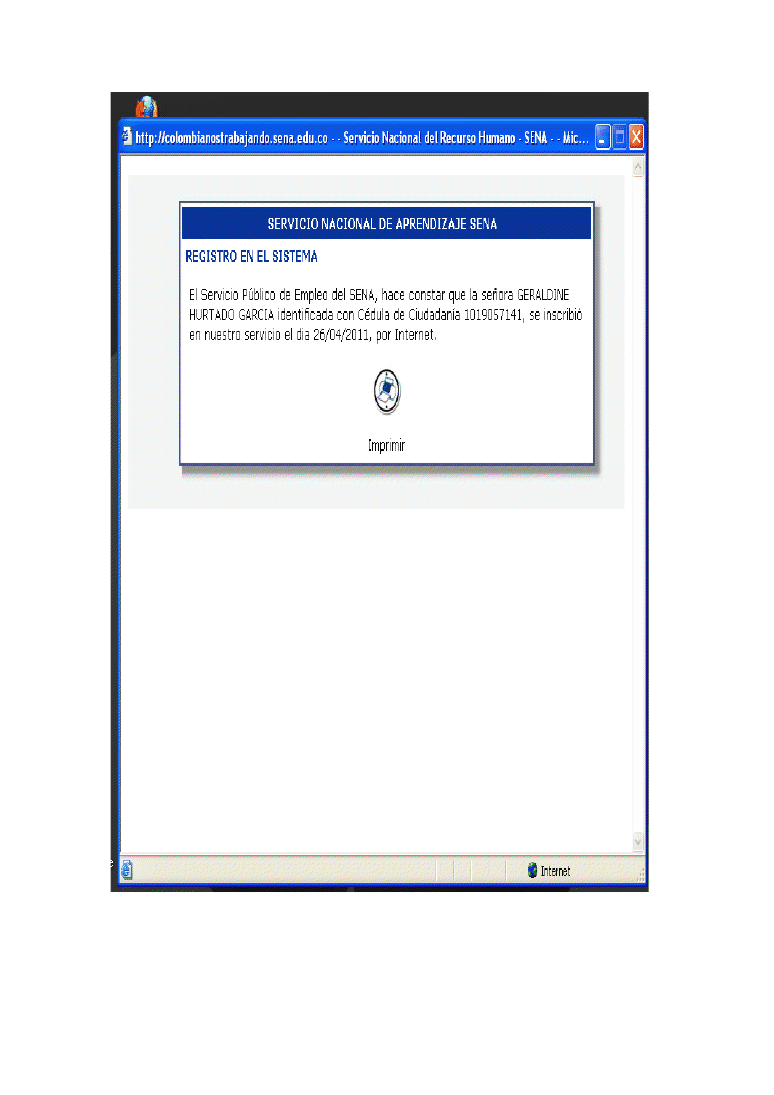 TRABAJOS INDUCCION SENA: pantallazo misena y colombianos trabajando ...