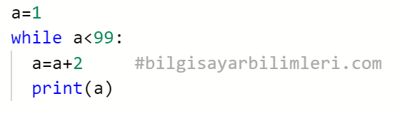 MUSTAGOR : PYTHON ÖRNEKLERİ