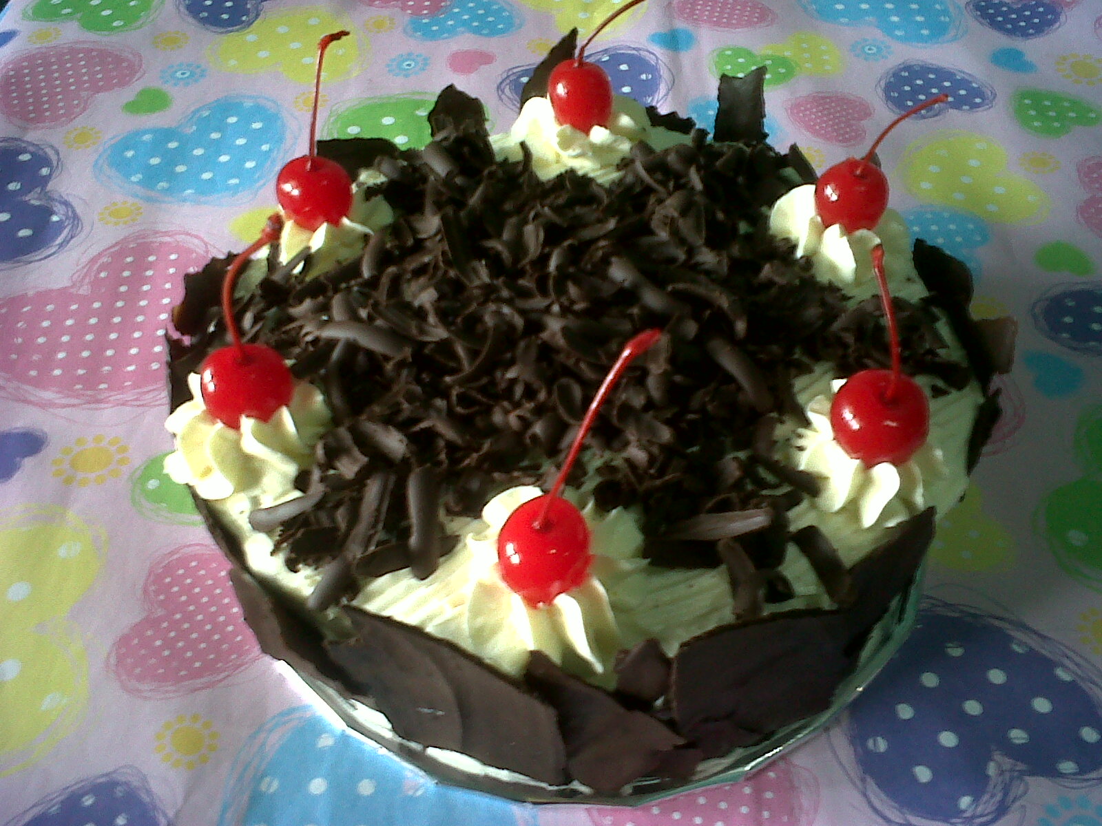 Sweet Cherry Cake: Kue Ultah Anak
