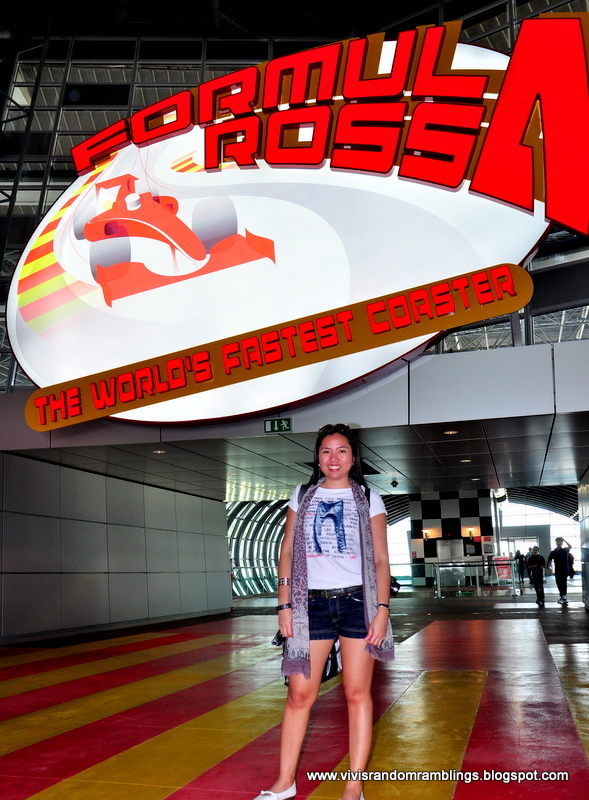 Vivi's Random Ramblings: Formula Rossa: World's Fastest Roller Coaster