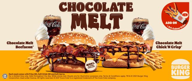 Burger King Malaysia Debuts New Chocolate Melt Burgers And Chicken