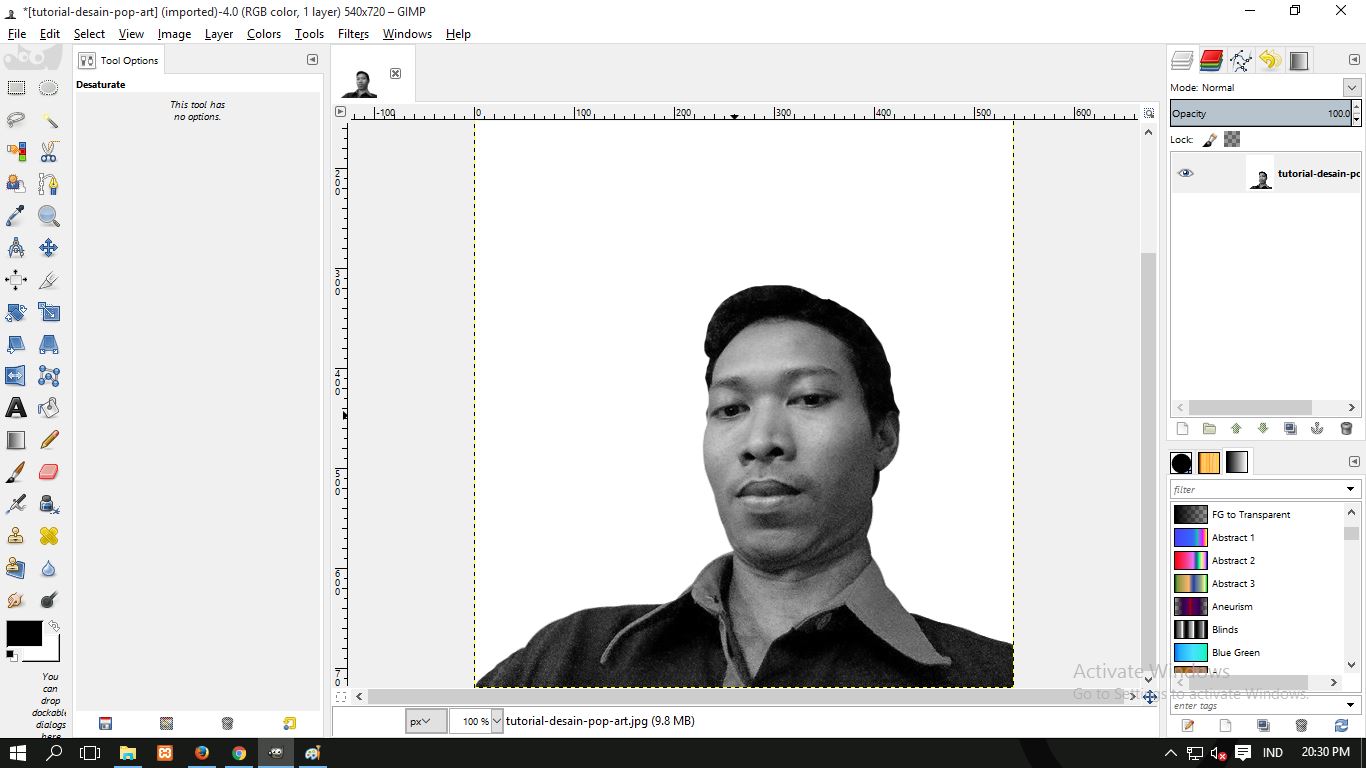 Tutorial Membuat Poster Pop Art Menggunakan Gimp - Grafiscape