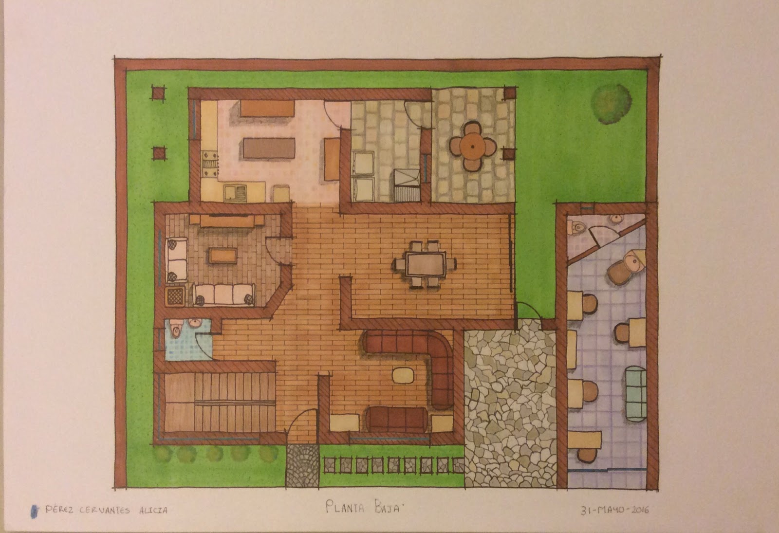 Arquitectos en Proceso: Planos Arquitectónicos a Color Vol. 2