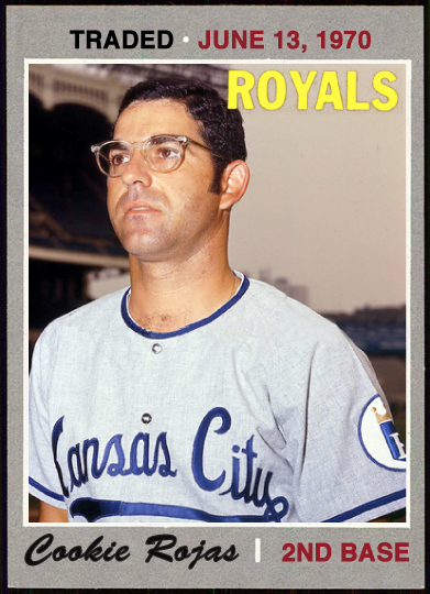WHEN TOPPS HAD (BASE)BALLS!: TRADED- 1970 COOKIE ROJAS