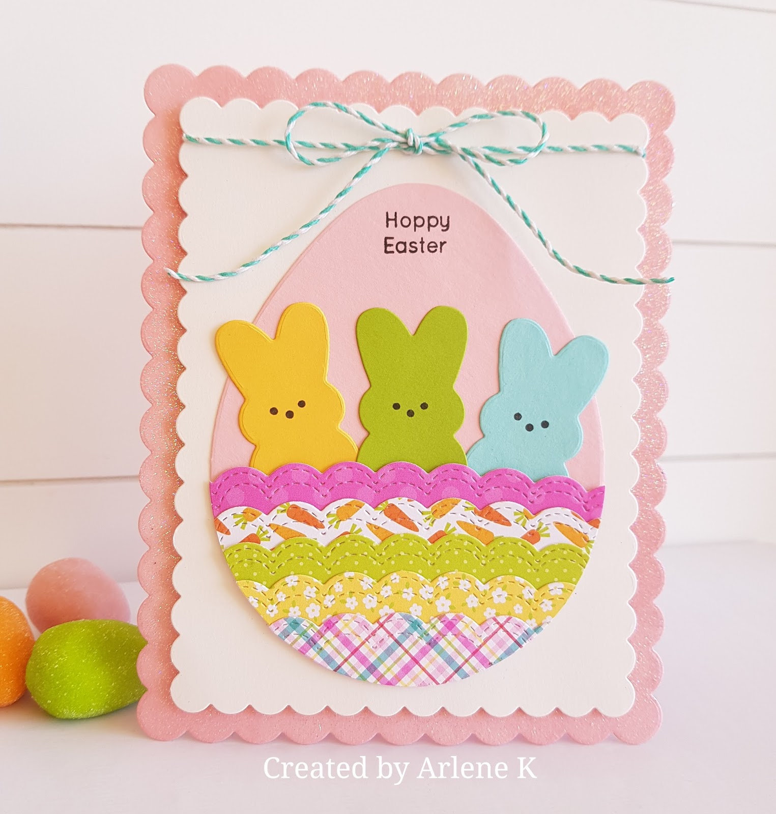 Knipoog Creations: Easter Card (peep)!!