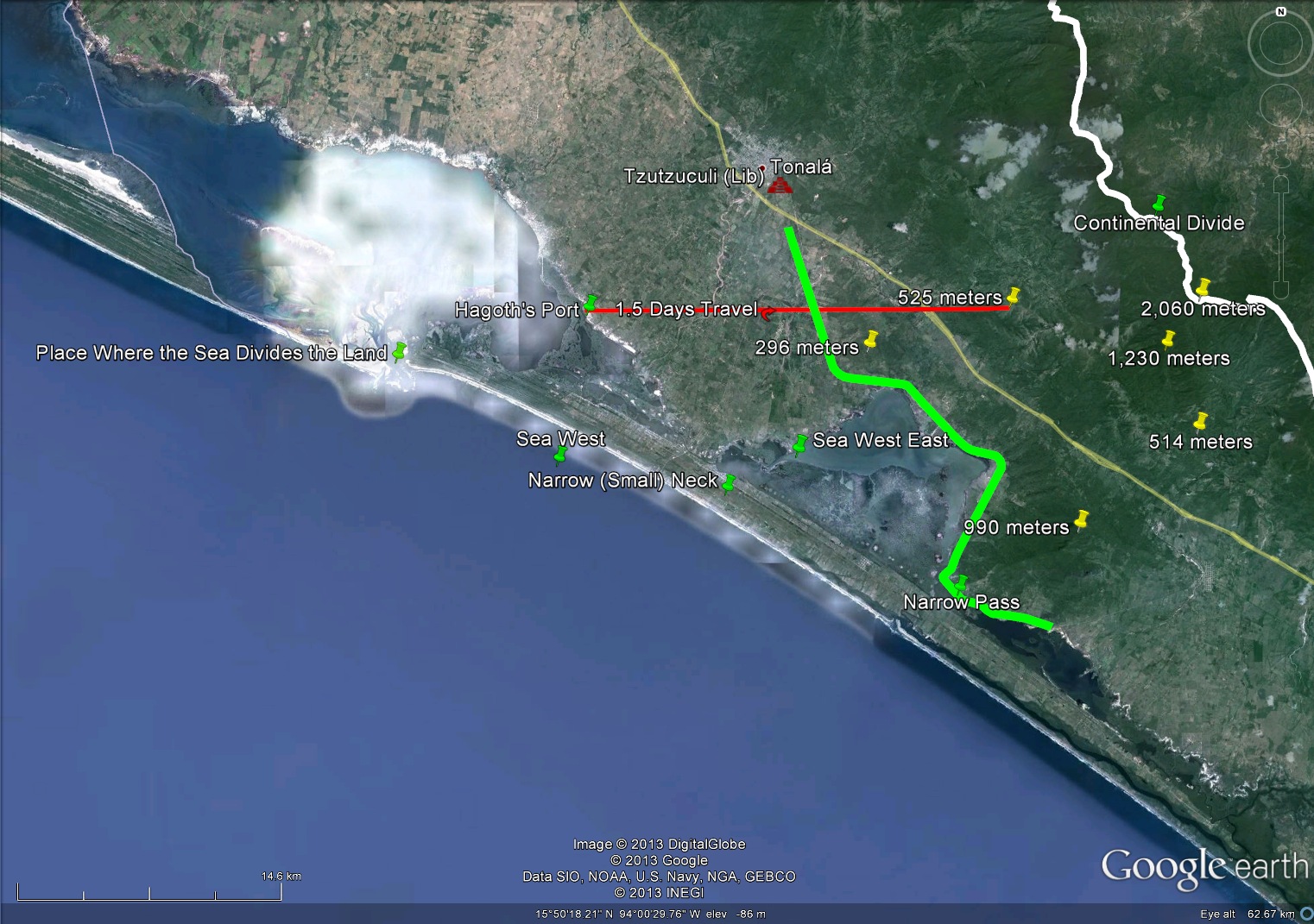 BOOK of MORMON RESOURCES: The Narrow Pass and Narrow Passage