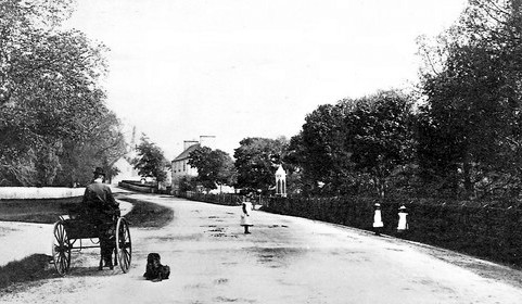 Tour Scotland: Old Photograph Fochabers Scotland