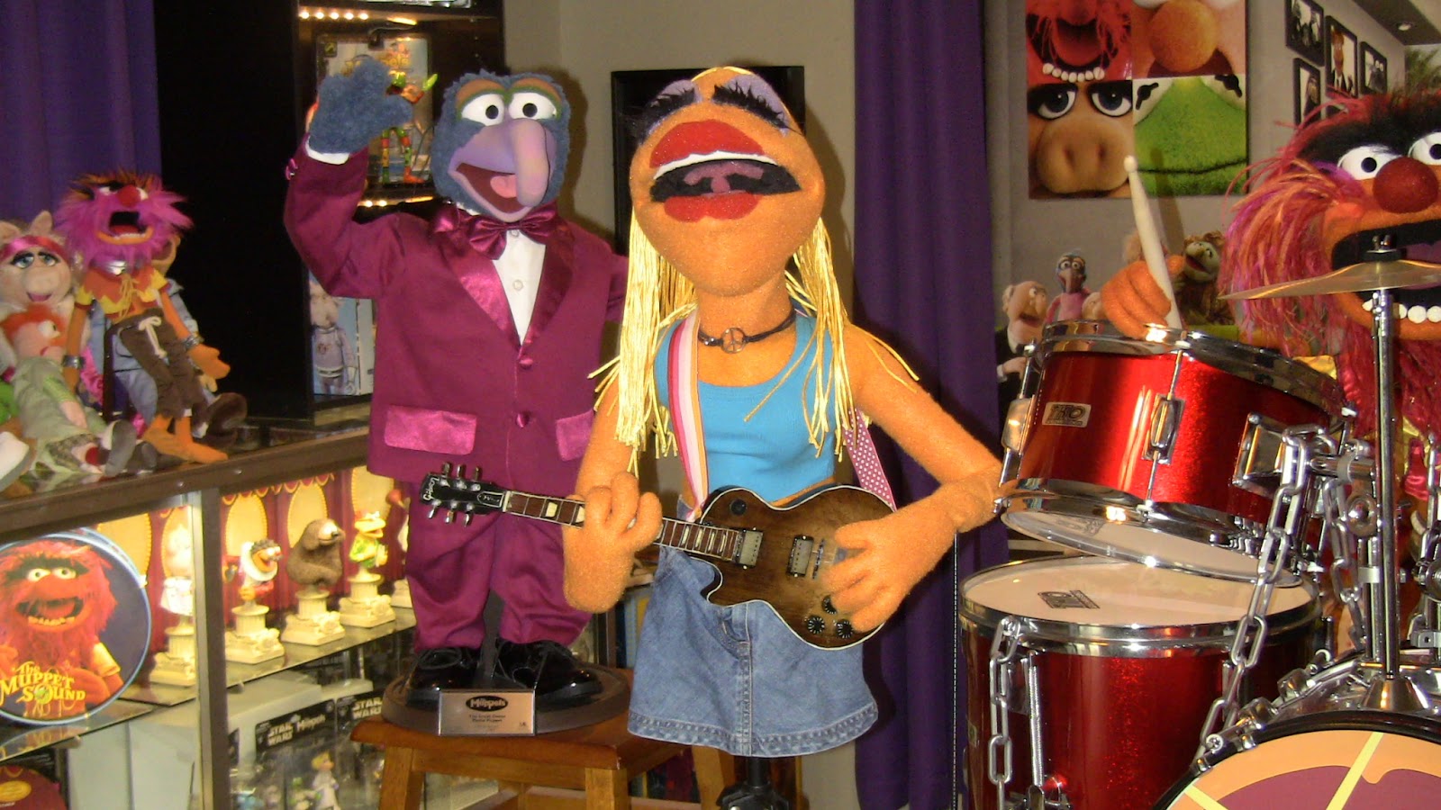 THE MUPPET SHOW PROJECT: SOME PHOTOS OF OUR COMPLETED JANICE!