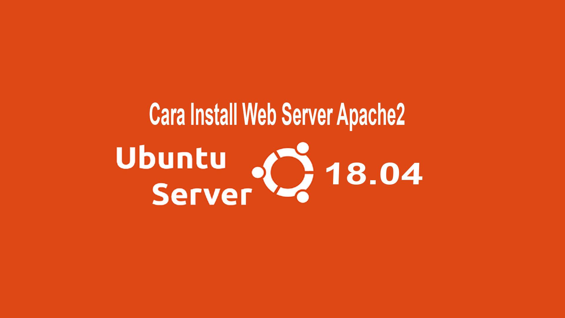 Cara Konfigurasi Apache2 Web Server Di Ubuntu Server 1804 Catatan Shand