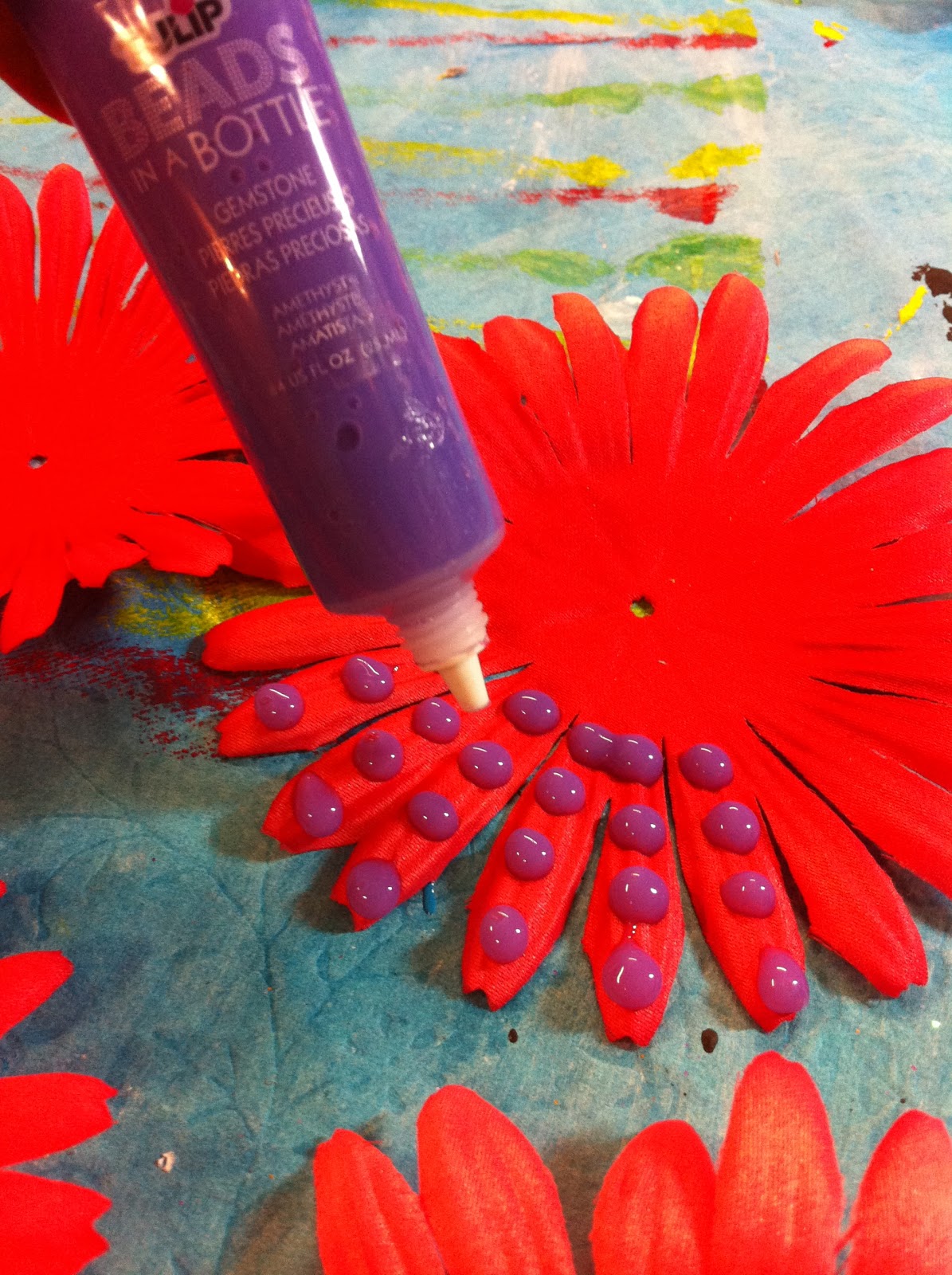 Spring Flower Mash Up - Crafty Chica