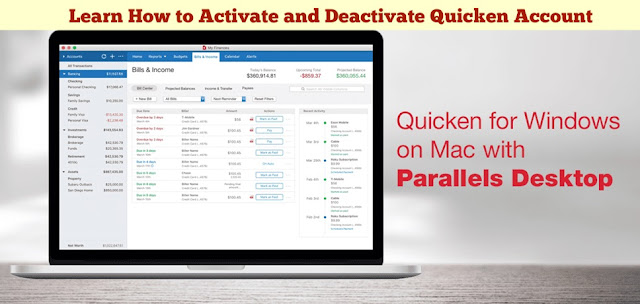 Learn How to Activate and Deactivate Quicken Account Online - World Informs