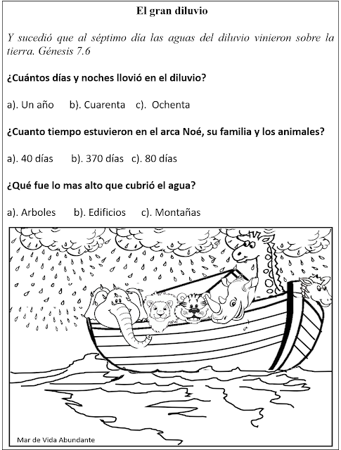 El gran diluvio - Mar de Vida Abundante
