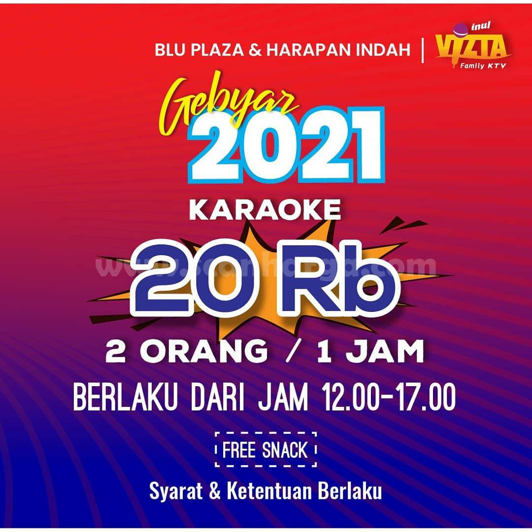 INUL VIZTA Blu Plaza & Harapan Indah! Promo Karaoke Rp 20Rb untuk 2 ...