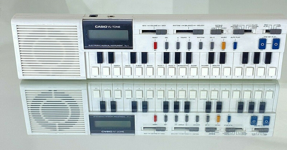 MATRIXSYNTH: Vintage Casio VL-Tone VL-1 Electronic Keyboard Synthesizer ...