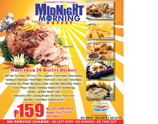 my happy thoughts =): Buffet Breakfast at Something Fishy Eastwood (2012)