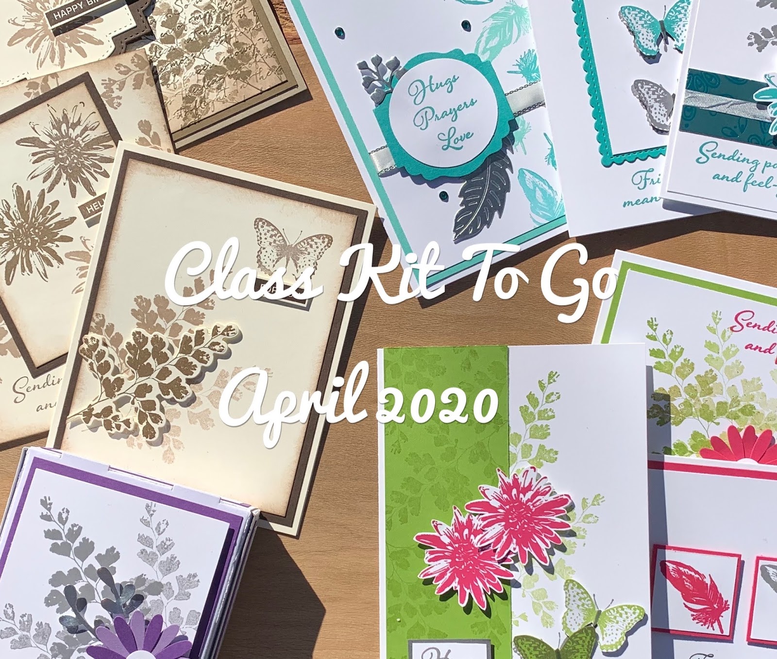 Creative Stamping with Lori: Positive Thoughts Class Kit To Go!