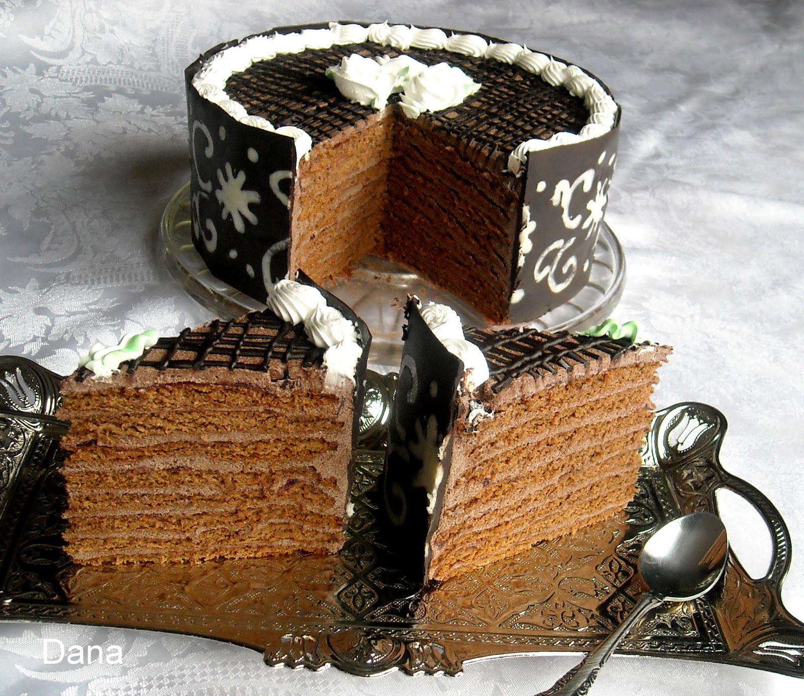 Danina kuhinja: Čokoladna fancy lady torta