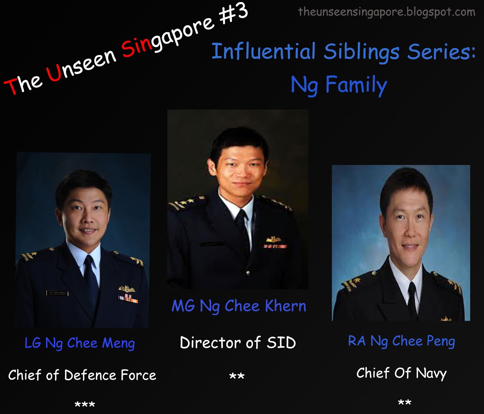 These three sisters are serving in the Republic of Singapore Navy ...