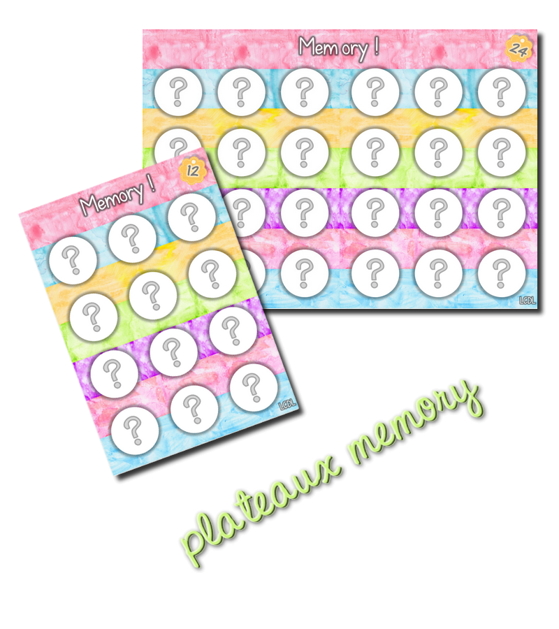 La maternelle de Laurène: Memory