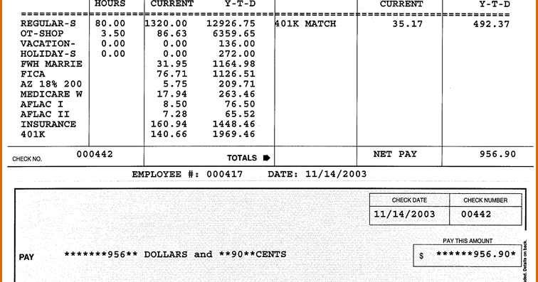 Business Chanel IGA: What Are Pay Stubs for?