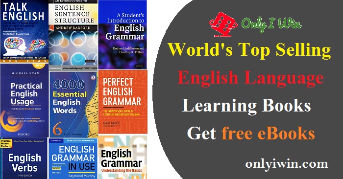 World's Best Selling English Language Learning Books get free eBook