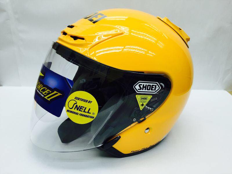 SHOEI JACK FORCE 2 (KUNING) - HELMET COPY ORI