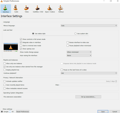 How to disable VLC Media Player Flashing Pop-Up track notification on ...