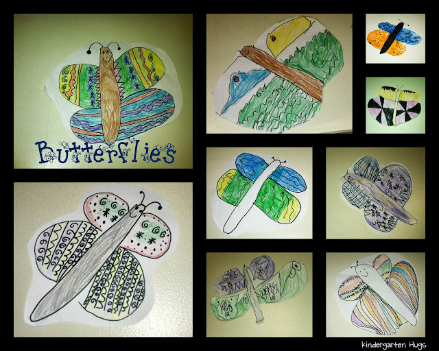 Kindergarten Hugs: Caterpillars and Butterflies in the Garden!