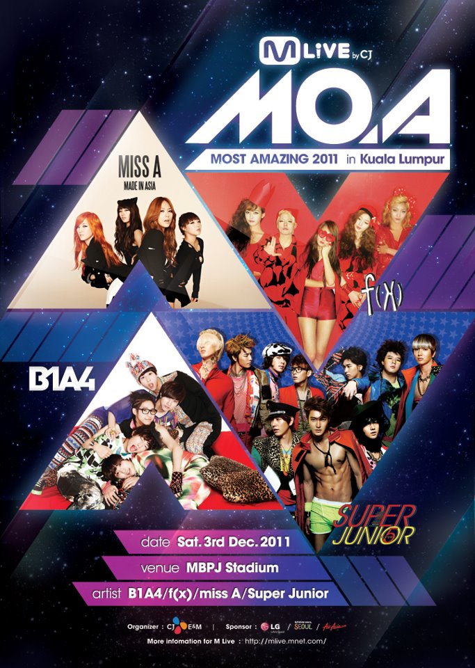 ♥ 안녕하세요 ♥ 어서 오세요 ^^ ♥ 감사합니다 :) ♥: Mnet Live 2011 in Malaysia