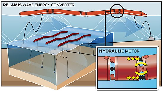 PELAMIS: La 'Serpiente Marina' que Genera Energia