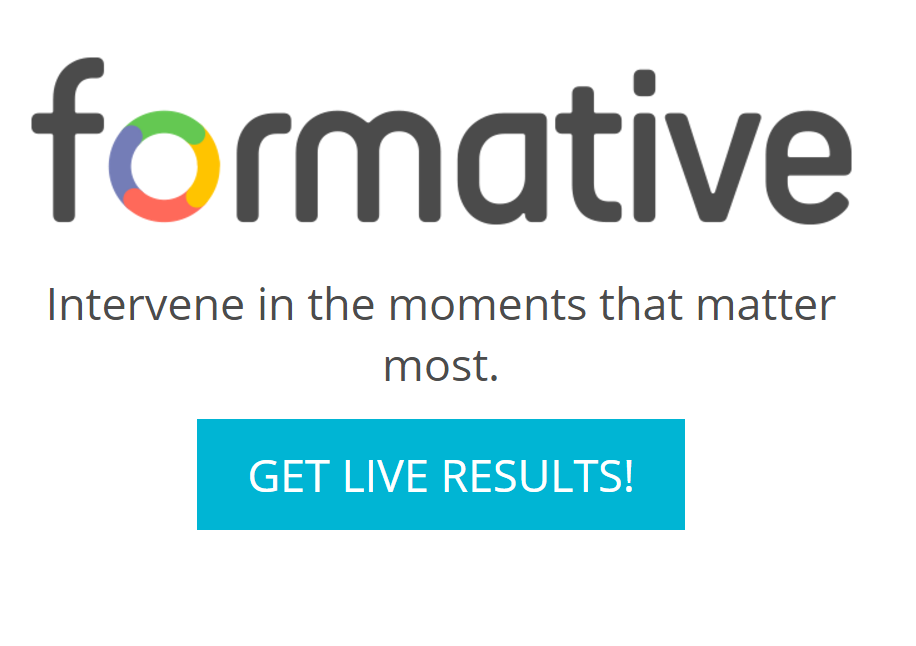 Formative {Classroom Assessment Tool}