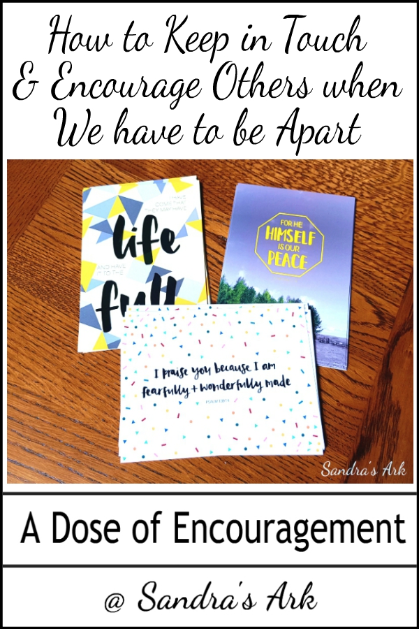 Sandra's Ark: How to Keep in Touch & Encourage Others When We Have To ...