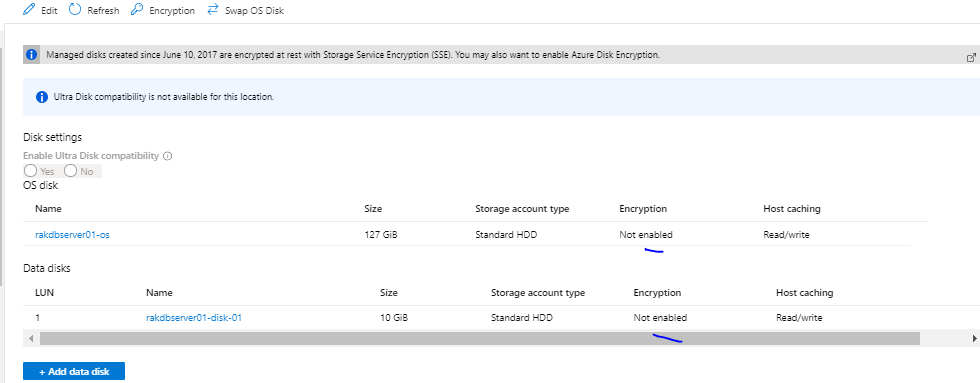 Azure Disk Encryption with AAD (aka v1 or dual pass) to without AAD (aka v2 or single pass)