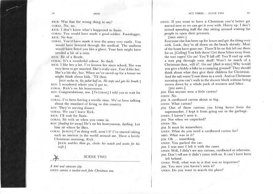 drama log book